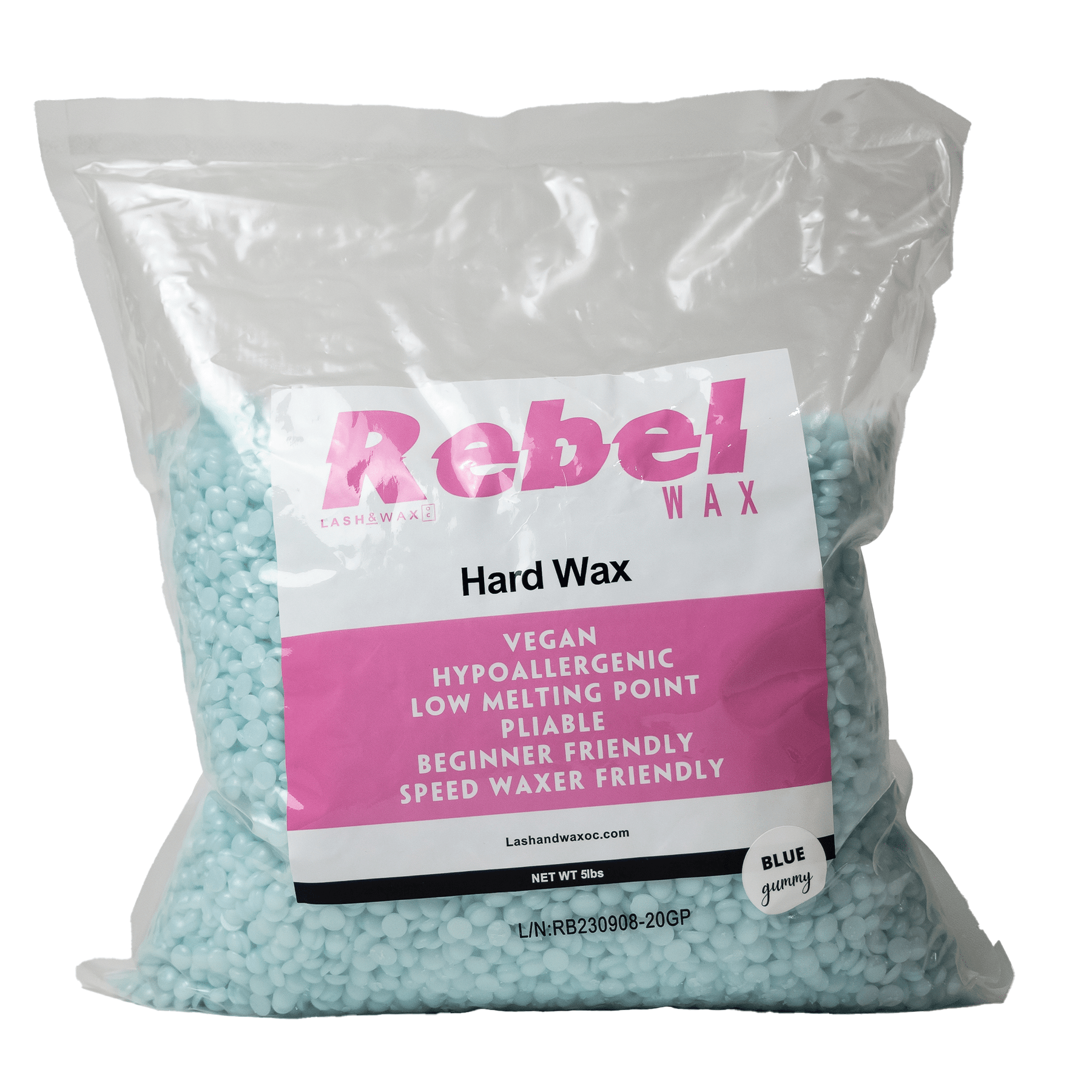Rebel Hard Wax - Hard Wax Beads for Hair Removal – Lash and Wax OC
