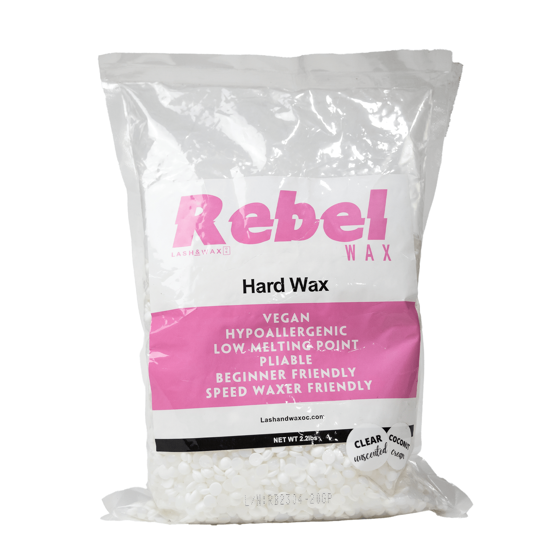 Rebel Hard Wax - Hard Wax Beads for Hair Removal – Lash and Wax OC