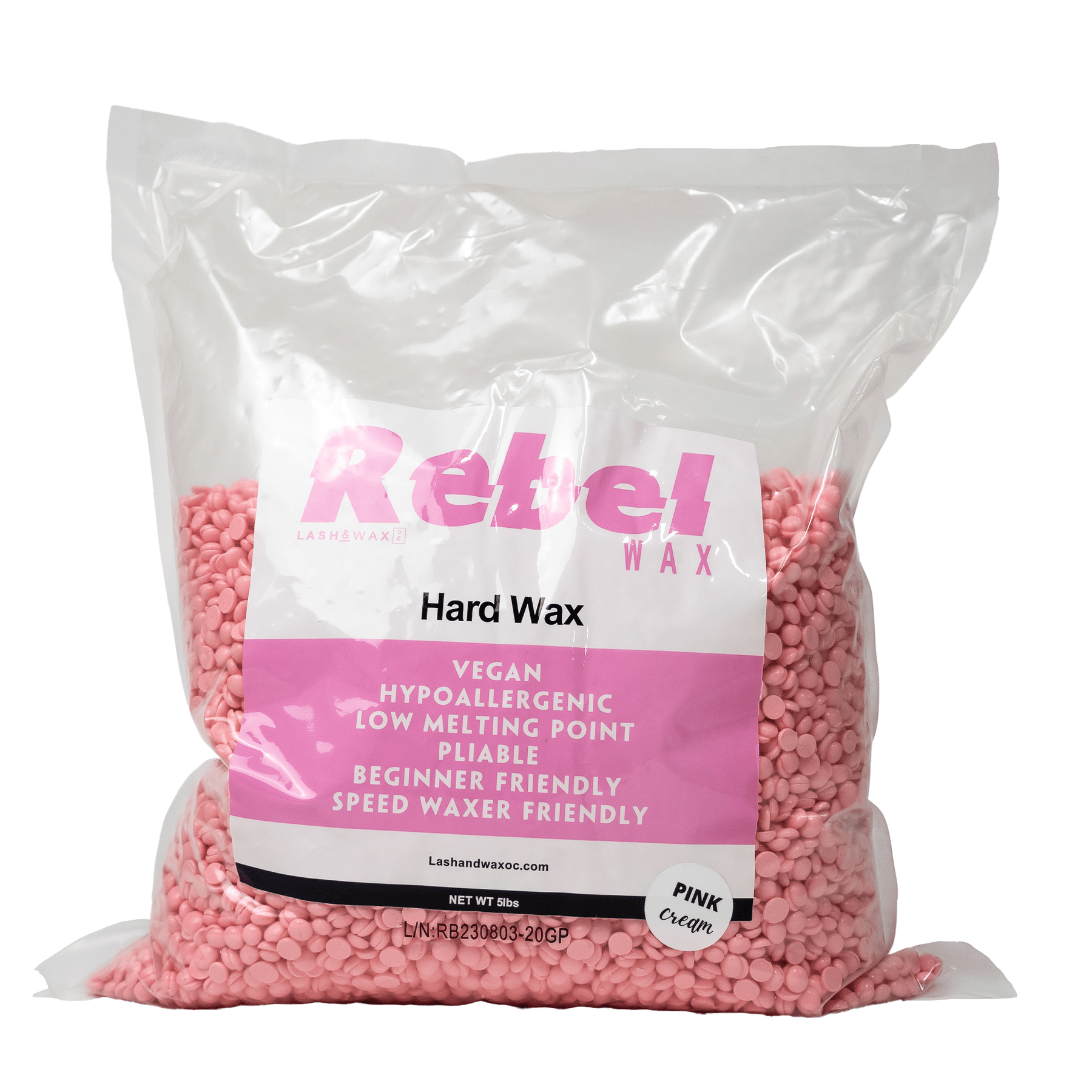 Rebel Hard Wax - Hard Wax Beads for Hair Removal – Lash and Wax OC